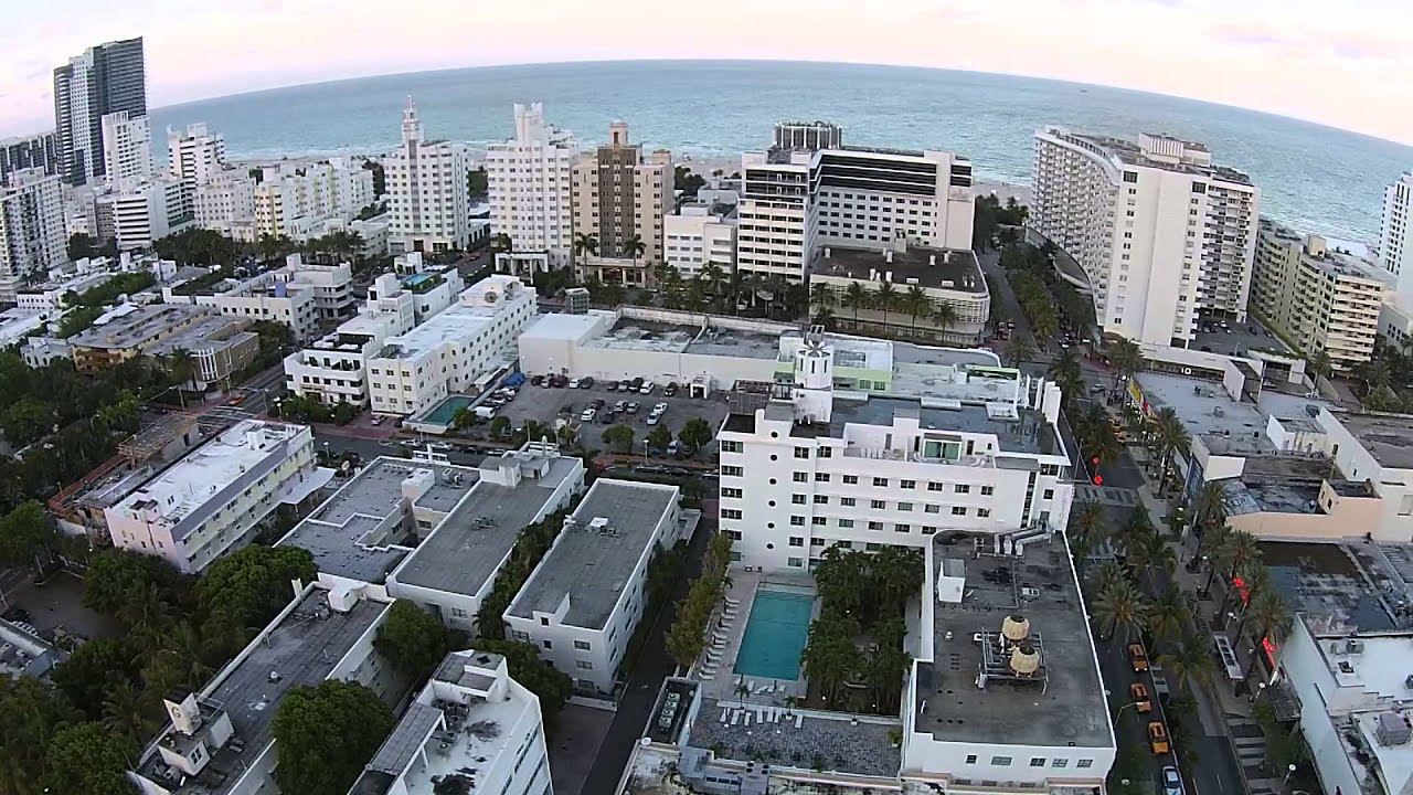 DJI Phantom 2 Vision Plus @ Miami Beach Sky South Beach - YouTube