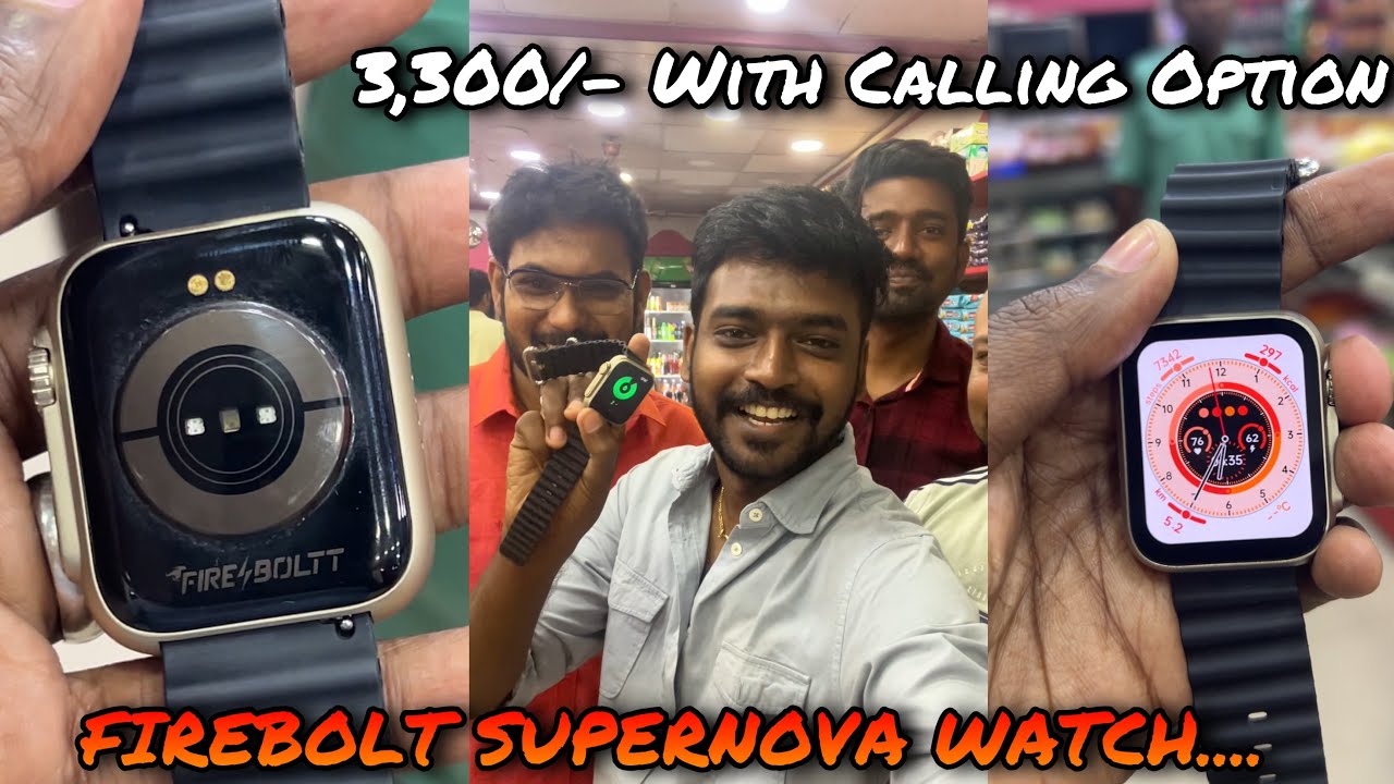 Firebolt Supernova Smartwatch with calling opinion below 3,300 worth 🎉 ...