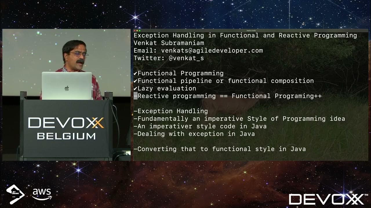 Exception Handling in Functional and Reactive Programming by Venkat Subramaniam - YouTube