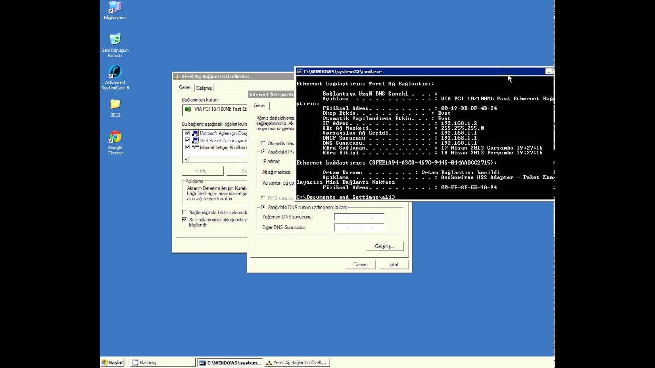 İp Sabitleme - Sesli anlatım - Windows XP - Counter Strike 1.6 - YouTube