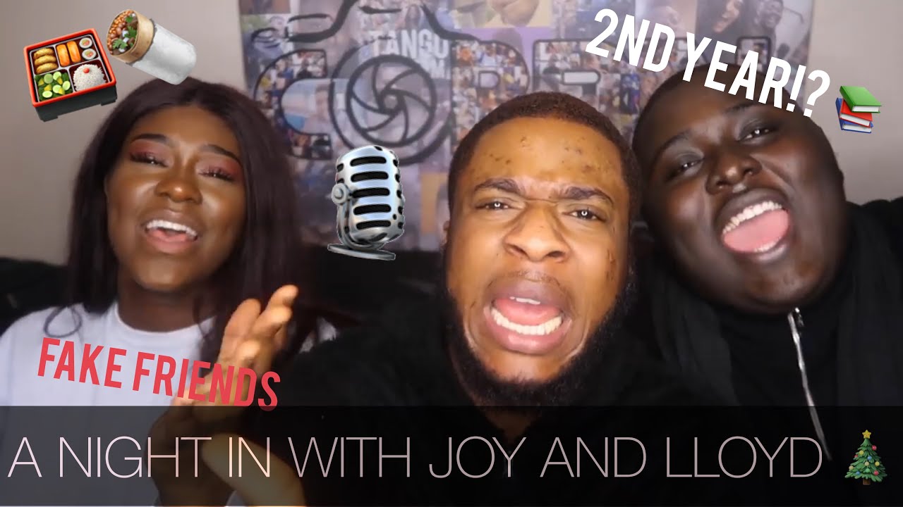 A NIGHT IN WITH JOY & LLOYD: MUKBANG/LETS CHAT (2ND YEAR, ISOLATION ...