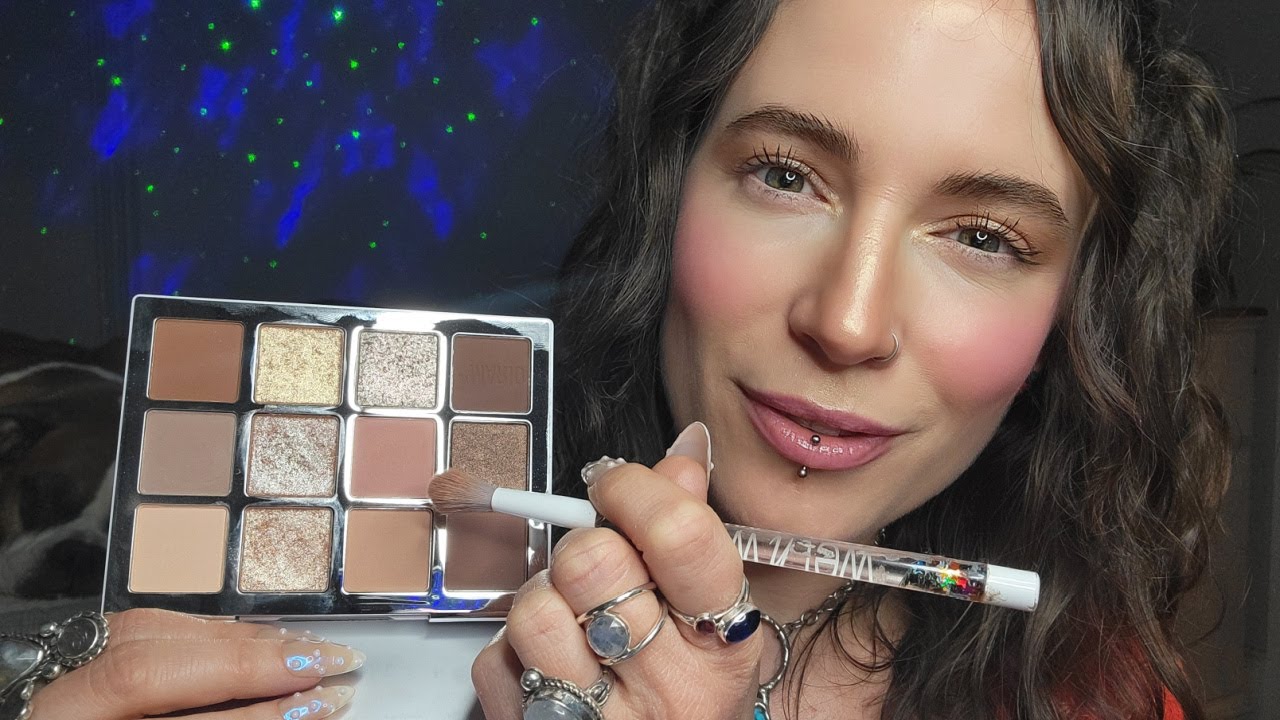 ASMR - Doing my Makeup on YOU! Realistic Layered Sounds, Personal ...