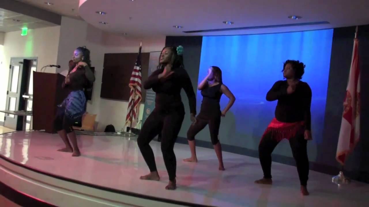 Haitian Cultural Club at IRSC - Dynamic Kreyol Dancers - YouTube