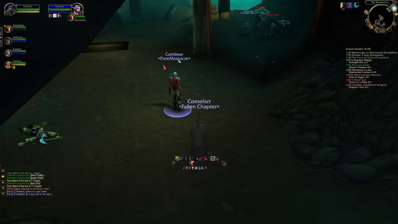 World Of Warcraft Classic Druid POV - YouTube