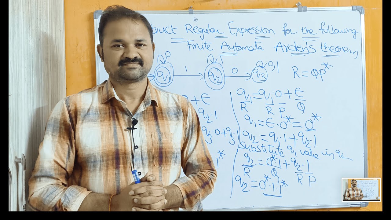 Conversion Of Finite Automata To Regular Expression Using Ardens