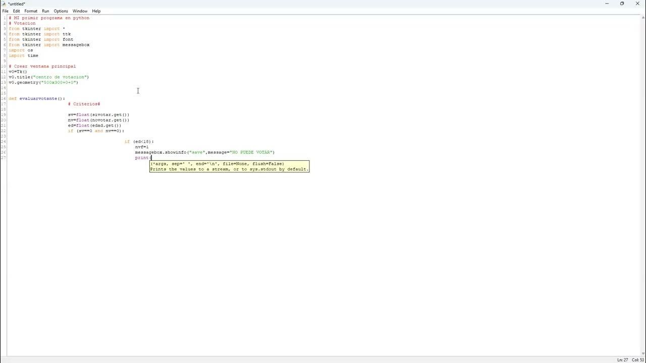 explicación de un ejercicio de Python - YouTube