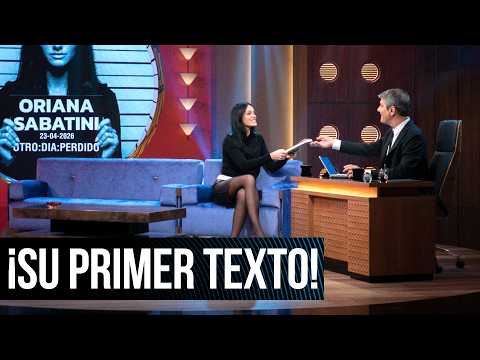 ¡Todoterreno! Oriana Sabatini le presentó a Mario Pergolini su primera novela