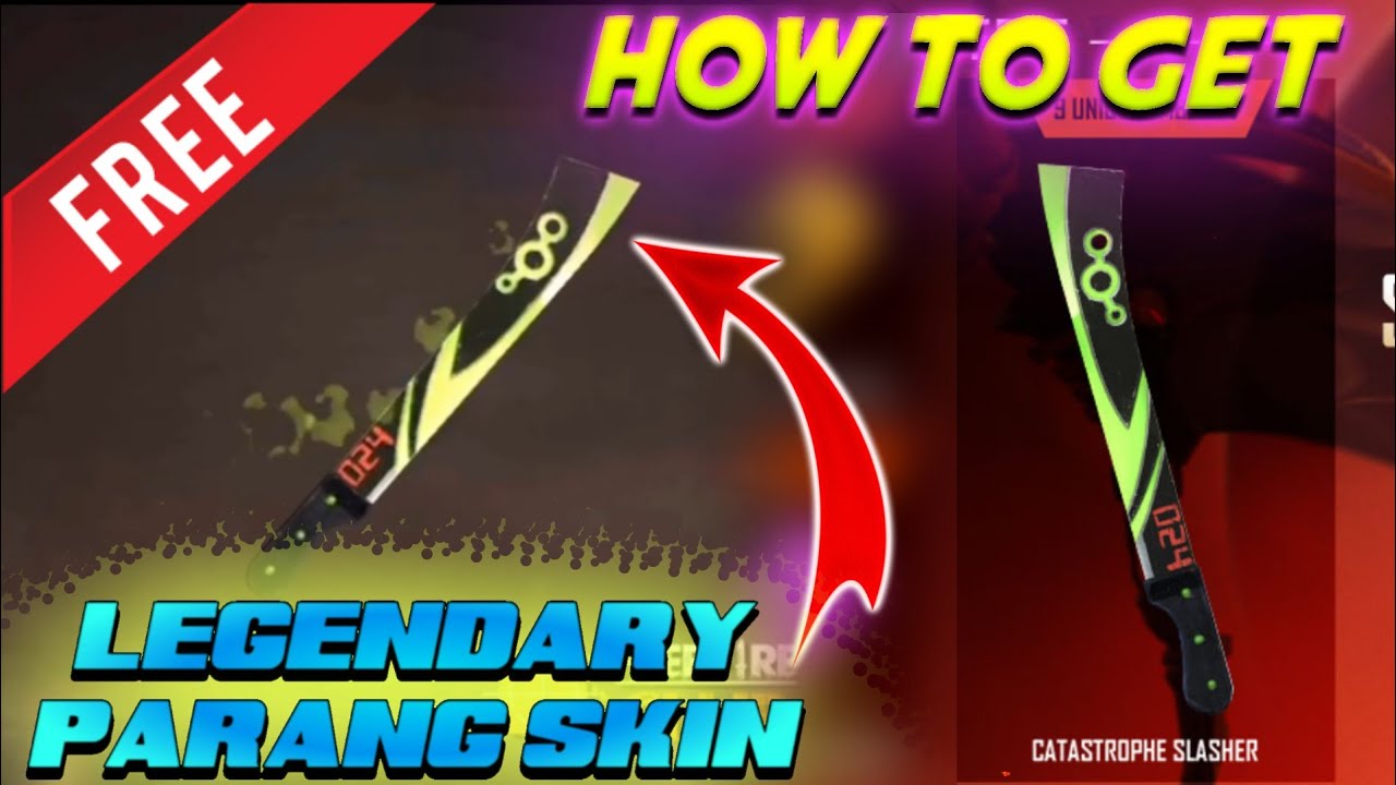 How To Get Free Parang Skin In Free Fire | Spin And Collect Emblem ...