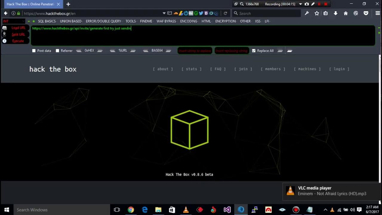 How to get invite code in hackthebox.gr - YouTube