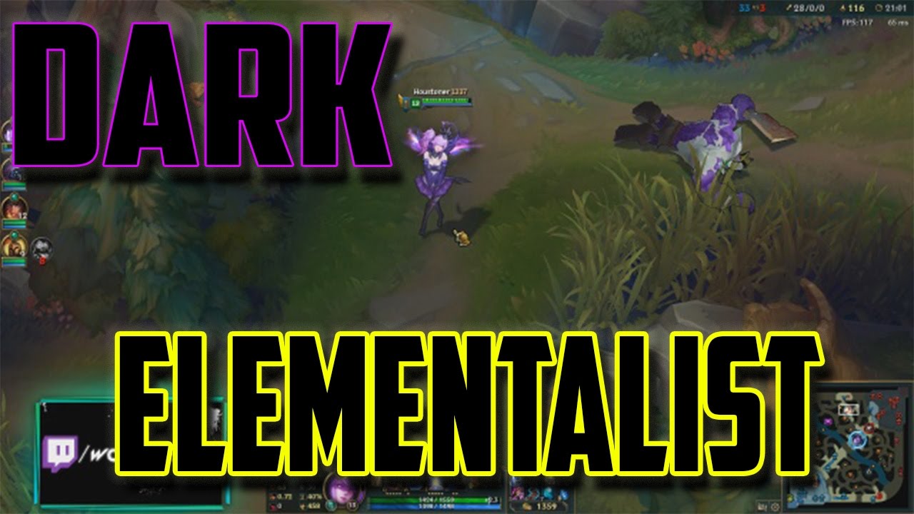DARK ELEMENTALIST LUX GAMEPLAY | LEAGUE OF LEGENDS ULTIMATE LUX SKIN ...