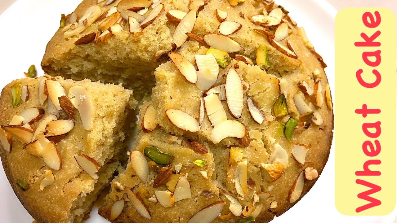 Wheat Flour Cake | 1 Cup Atta Cake Recipe | Atta Recipes | Whole Wheat ...