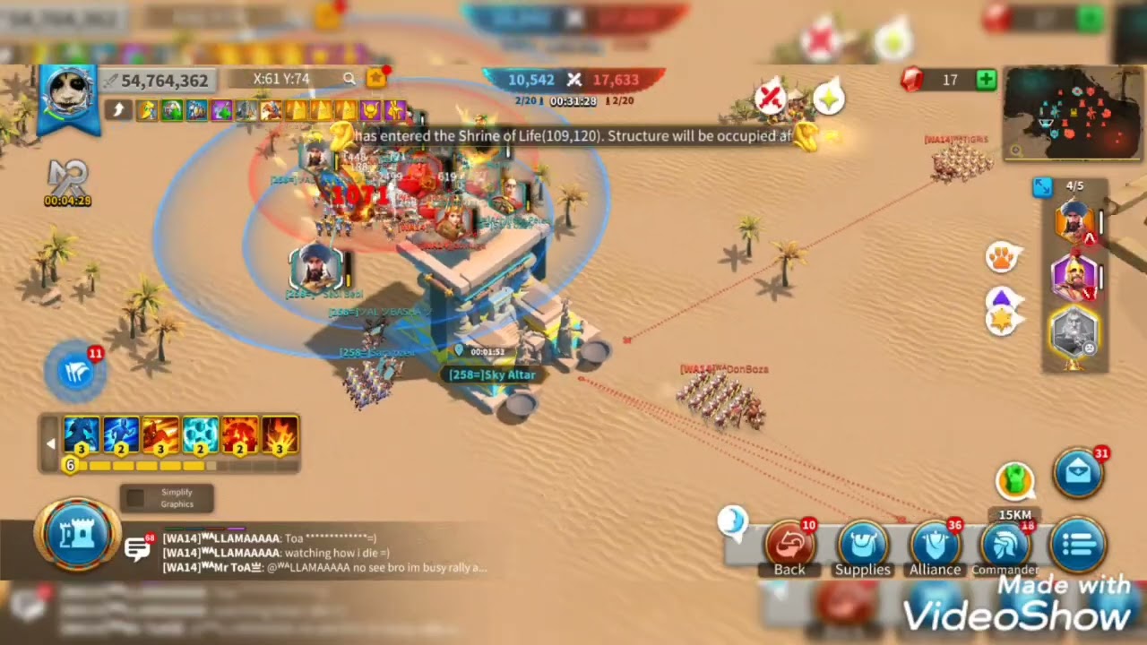 ROK - WA14 smash Enemy AOO - YouTube