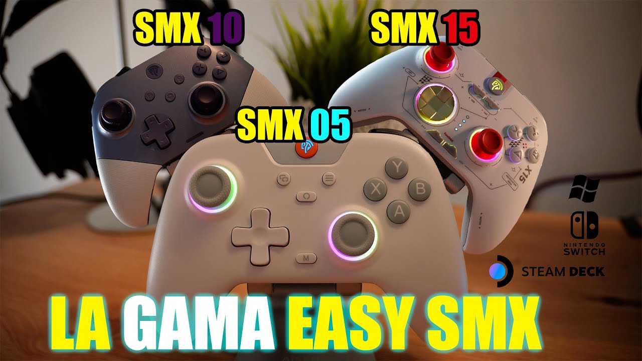 Así mejore mis mandos de PC y Switch | Unboxing y análisis Easy SMX 05 ...