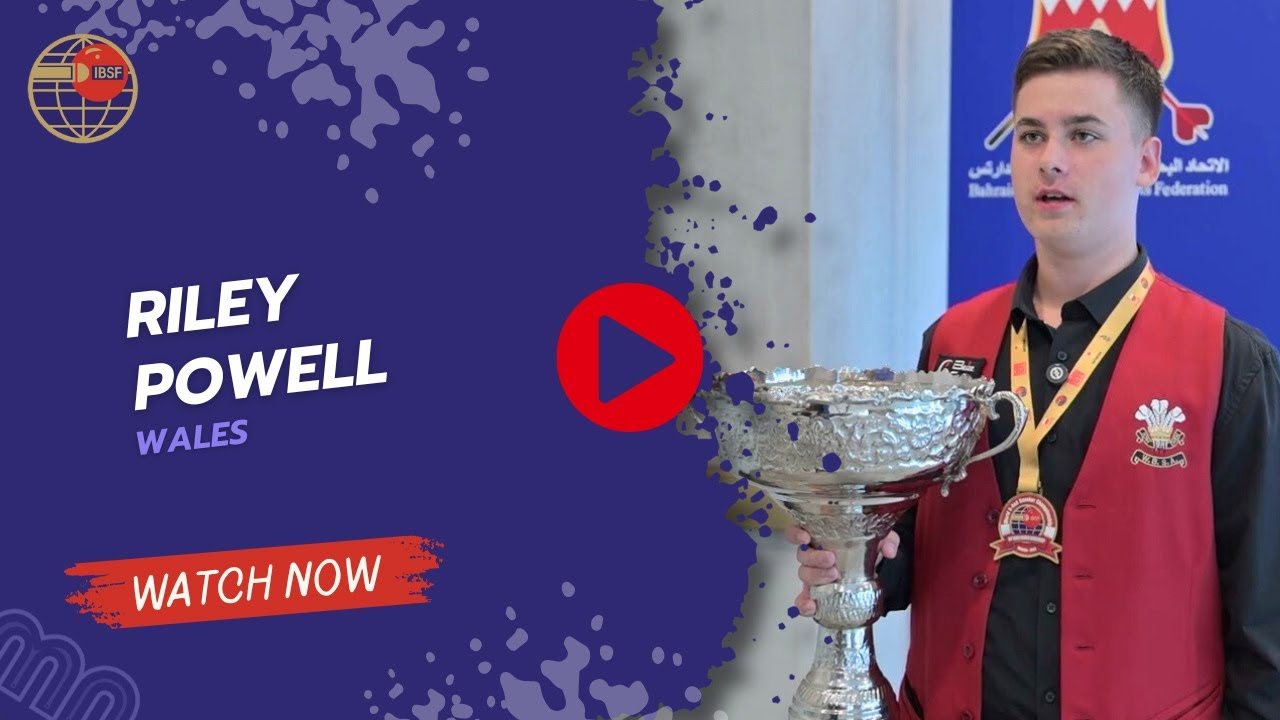 Riley Powell Reflects on 6-Red Snooker Triumph at IBSF World Snooker ...