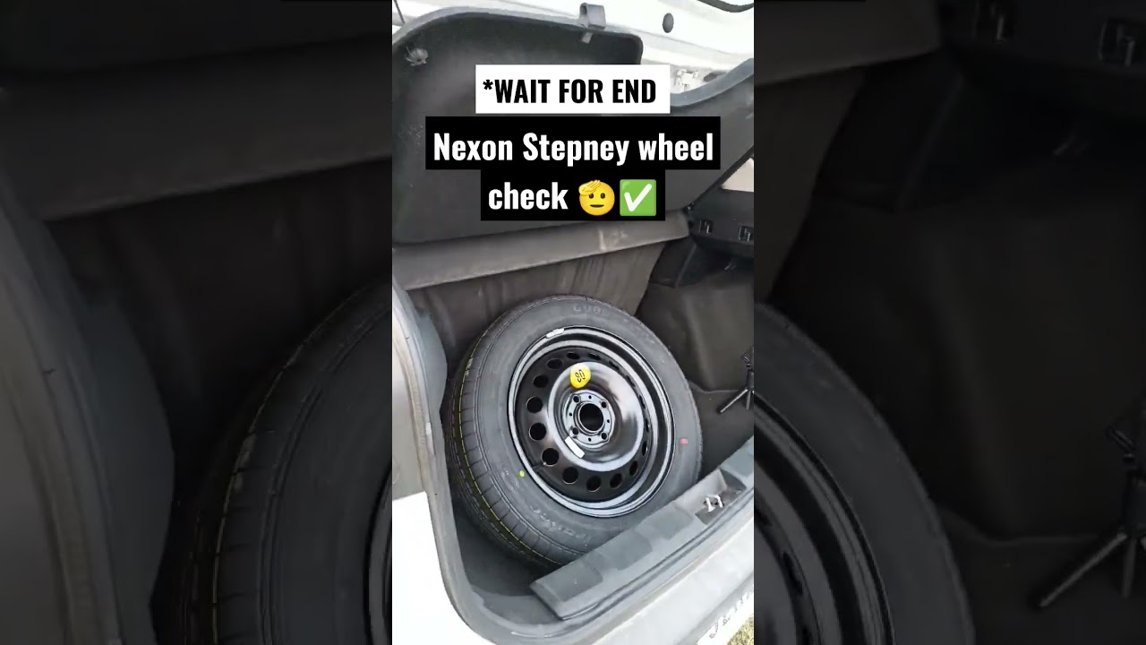 NEXON Stepney Wheel check 🫡 #ashortaday #shorts #reels #nexon #trending ...
