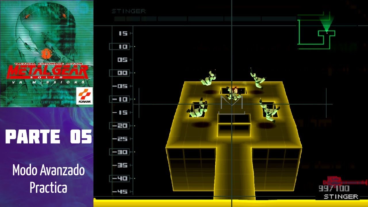 Metal Gear Solid: VR Missions/Special Mission (PS1)(Español)(100% ...