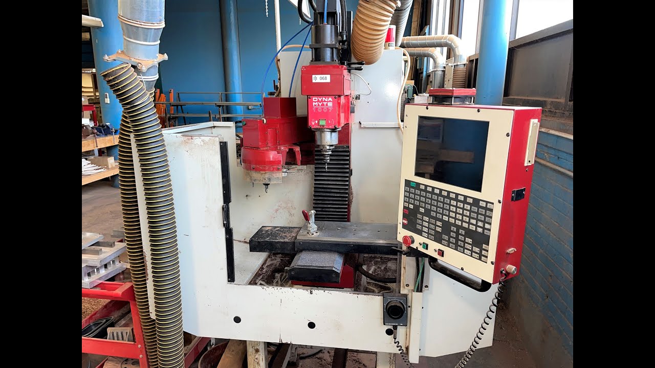 Dyna Mechtronics DM1007 CNC Benchtop Machining Center - YouTube