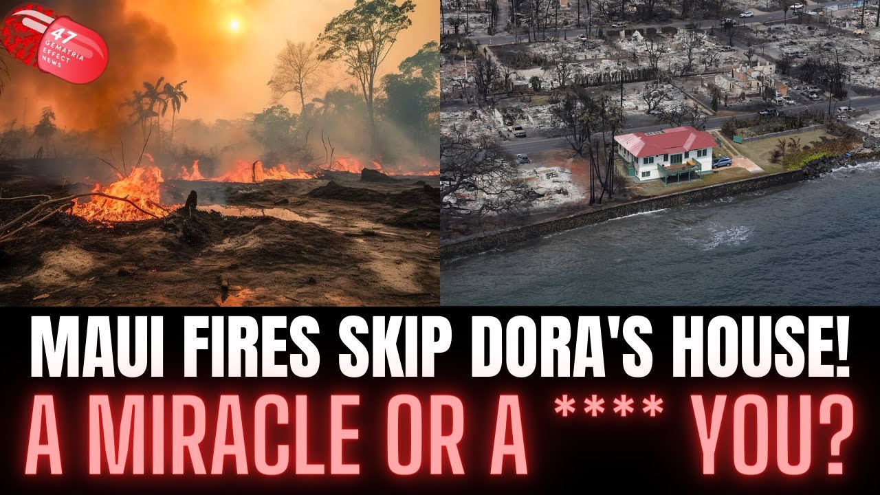 Miracle house in Lahaina (Maui) fires was owned by Dora, who painted ...