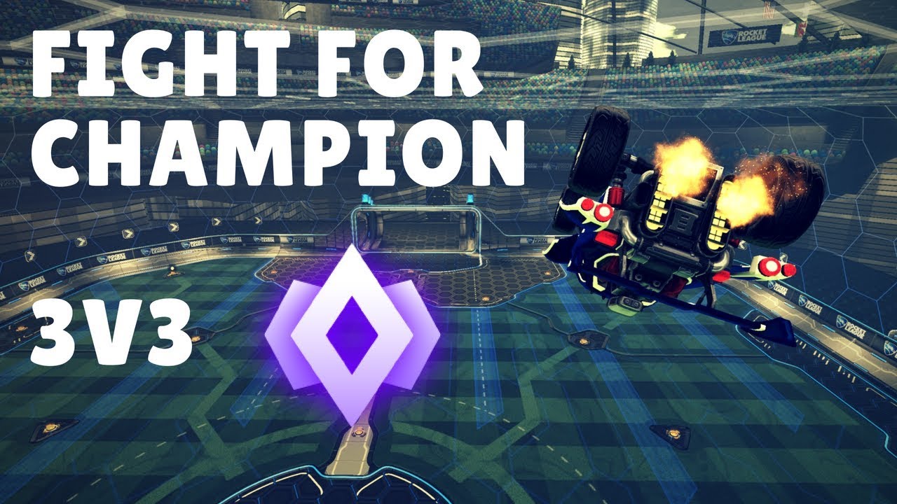 Will We Get To Champ?! - Rocket League 3v3 Gameplay - YouTube