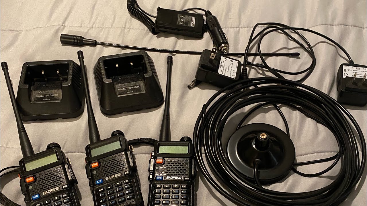 Baofeng Ham Radios upgrade review... - YouTube