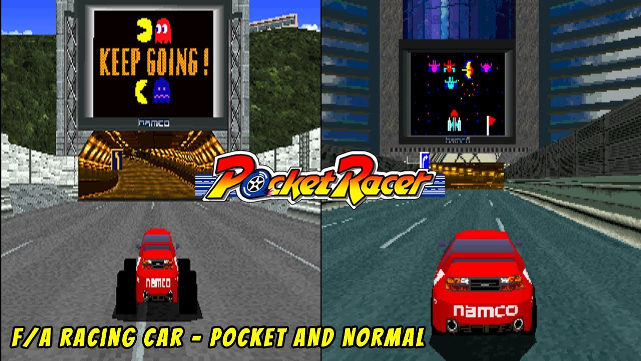 Pocket Racer (ポケットレーサー) - Arcade - F/A Racing Car - Pocket and Normal ...