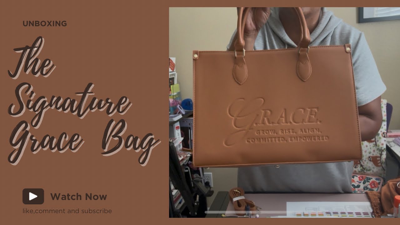 Unboxing: The Signature Grace Bag - YouTube
