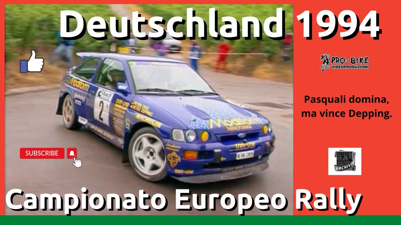 Deutschland 1994 Campionato Europeo Rally - YouTube