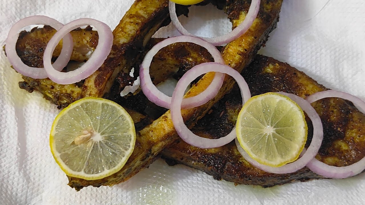 # pepper fish fry#village recipe#homemade masala# - YouTube