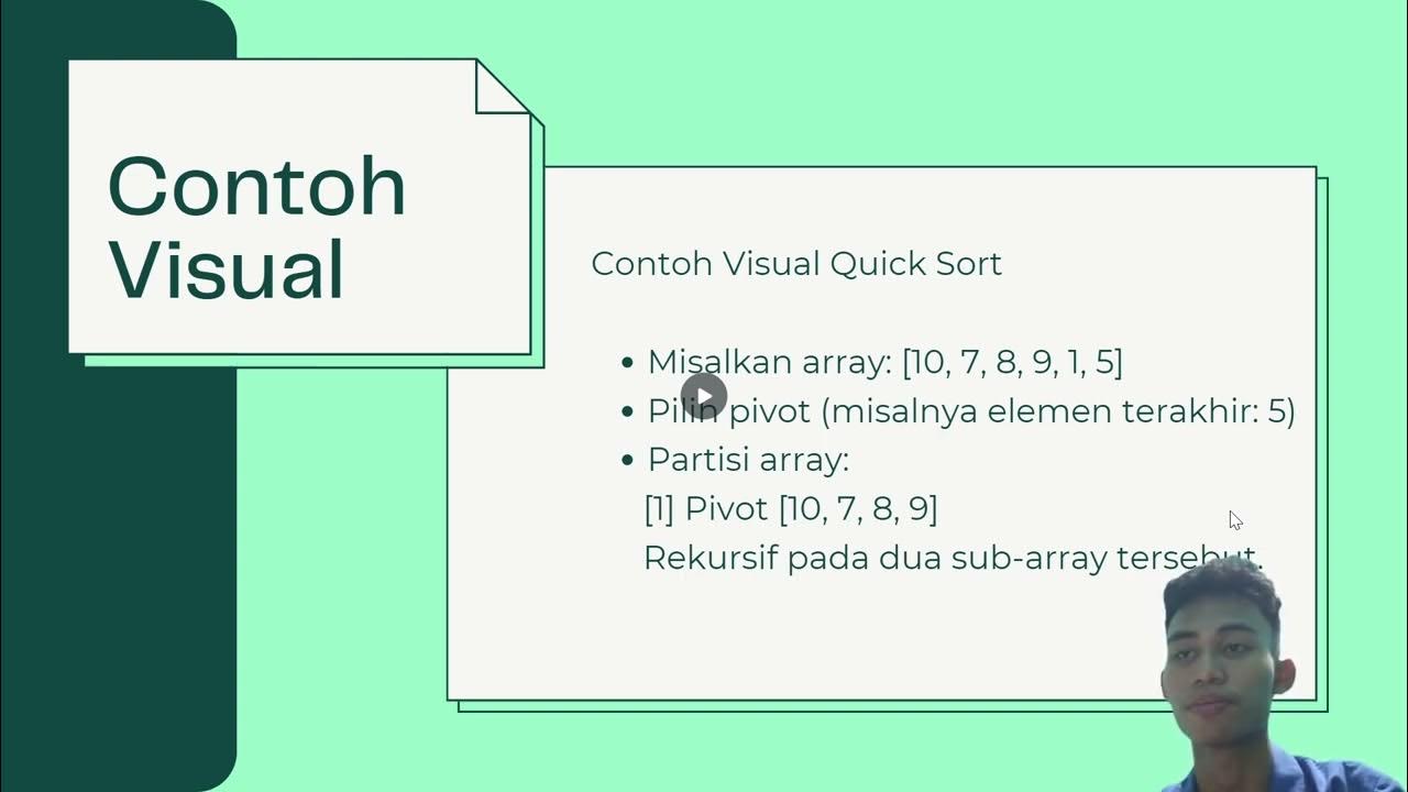 Tugas Akhir ASD (Quick Sort) - YouTube