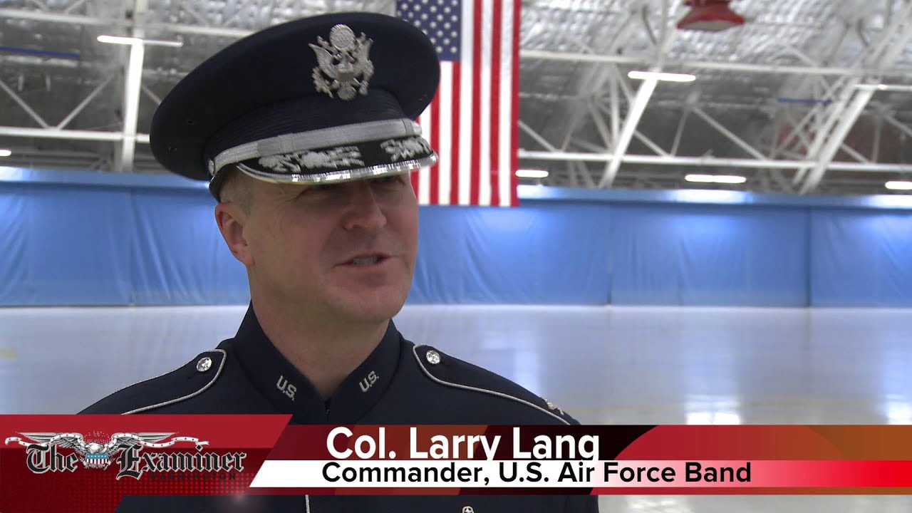 U.S. Air Force Band Practices For Inaugural Parade - YouTube