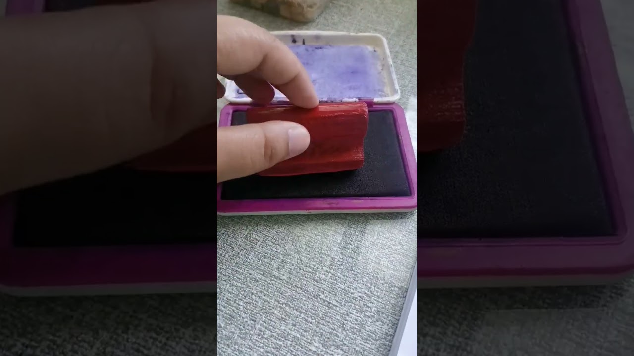 My new face stamp haha #stamps #teachers #fypシ - YouTube