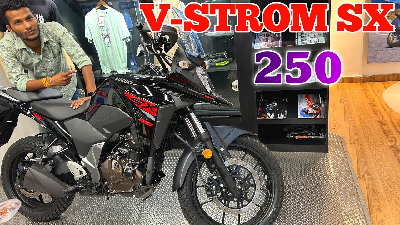 Suzuki V-Strom SX 250 Red Colour Details Review | Better Than KTM 390 ...