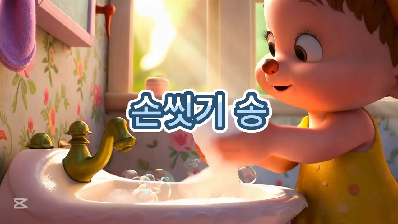 손씻기 송자막있음아이동요🍭인기동요😍신나는동요😝유아동요🍼즐거운동요⭐️유치원동요💚어린이동요🚗키즈동요손씻기동요