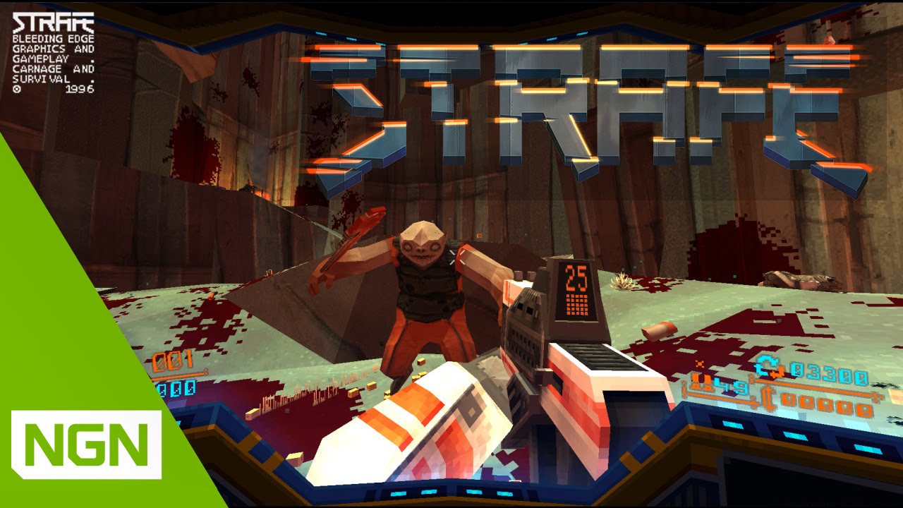 STRAFE Is The Hot New FPS Straight Out of 1996 - YouTube