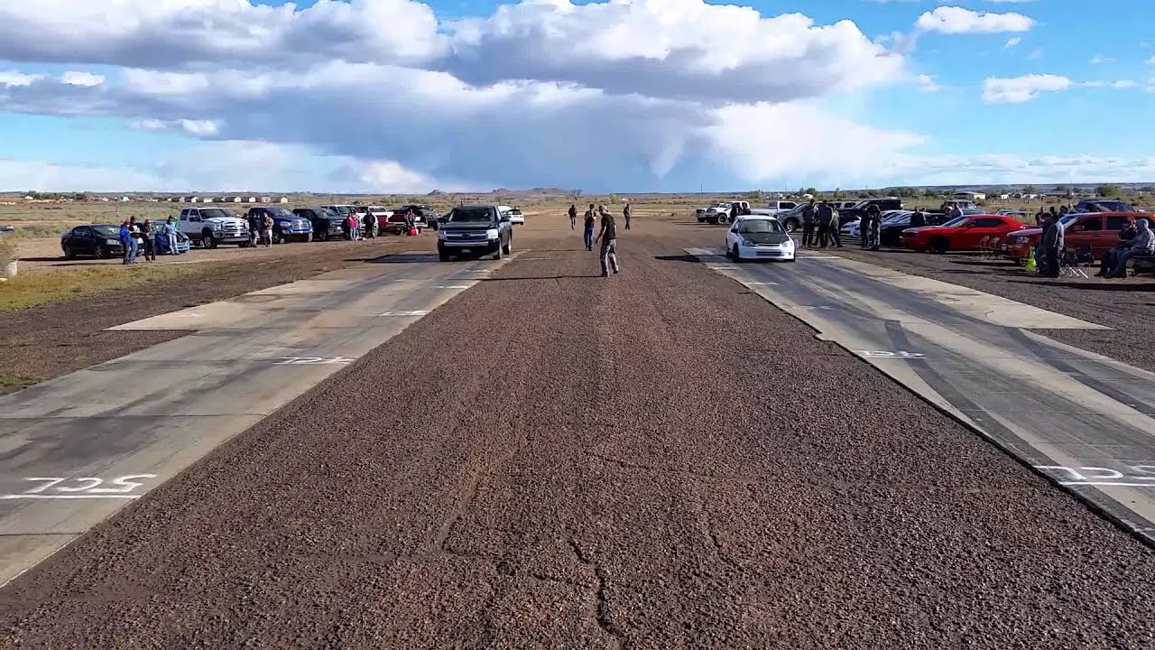 Sc chevy vs turbo ek civic, drag race utah - YouTube
