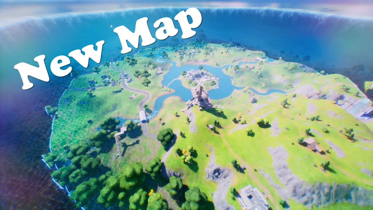 The new Fortite Map after the Fortnite DOOMSDAY Event - YouTube