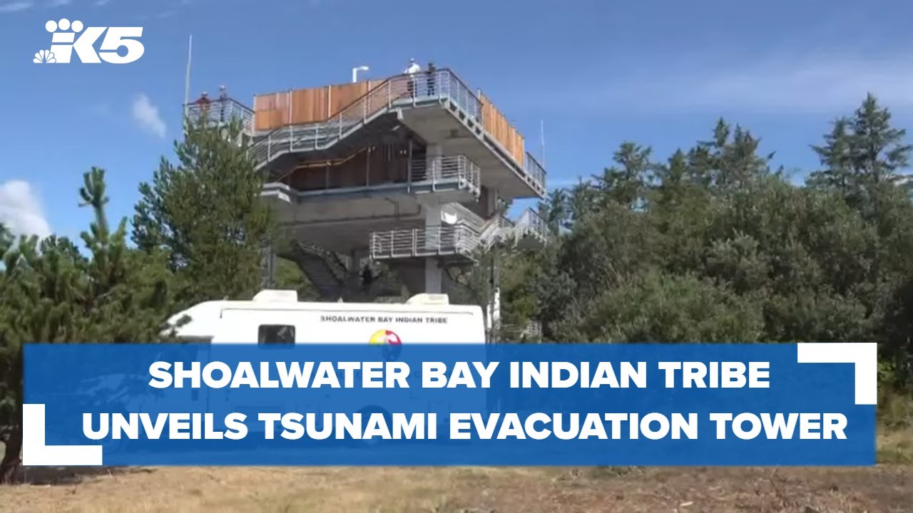 Shoalwater Bay Indian Tribe, partners unveil new tsunami evacuation ...