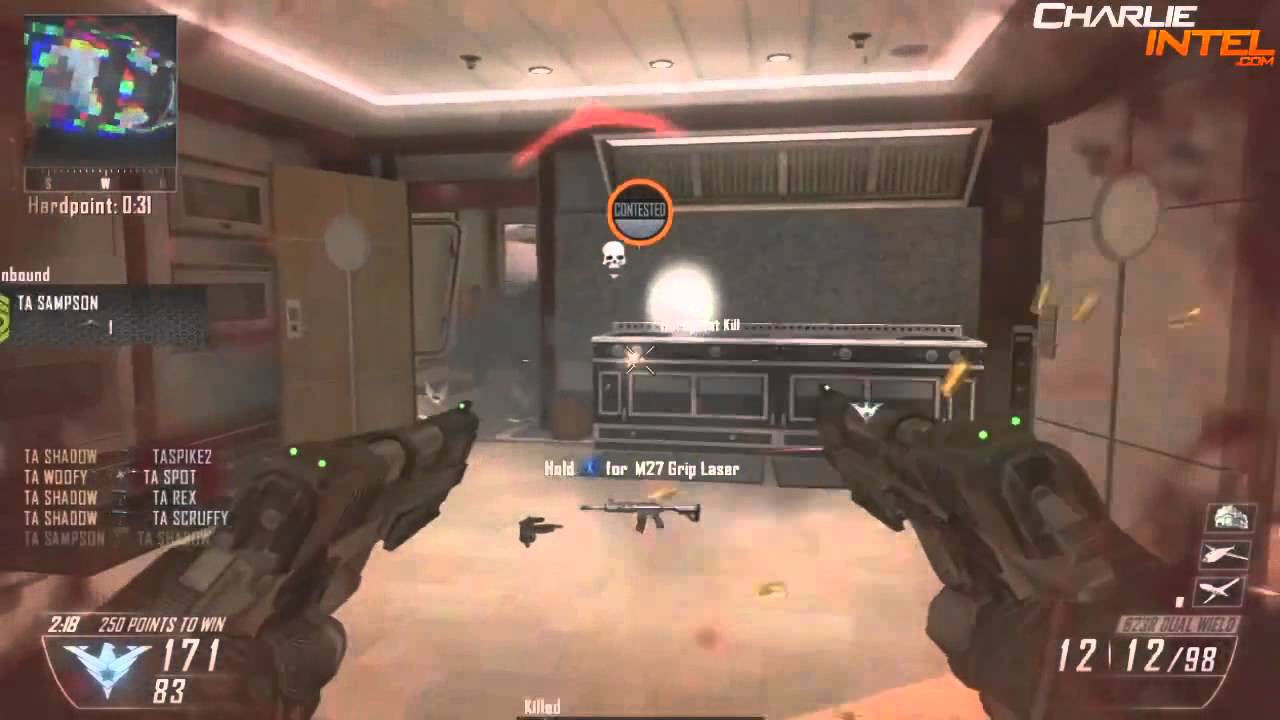 Black Ops 2 Multiplayer Gameplay DSR 50 Sniper, B23R Dual Wield - YouTube
