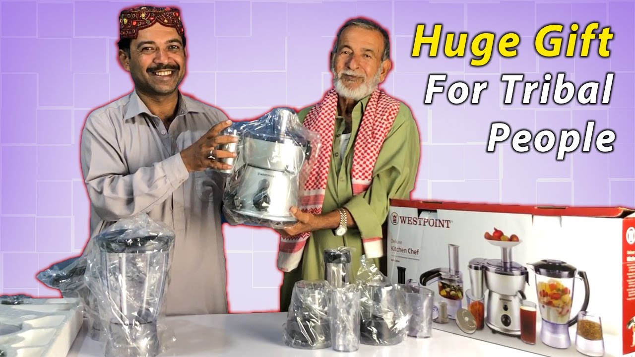 Tribal People Got Huge Gift From Patron | USA Gift - YouTube