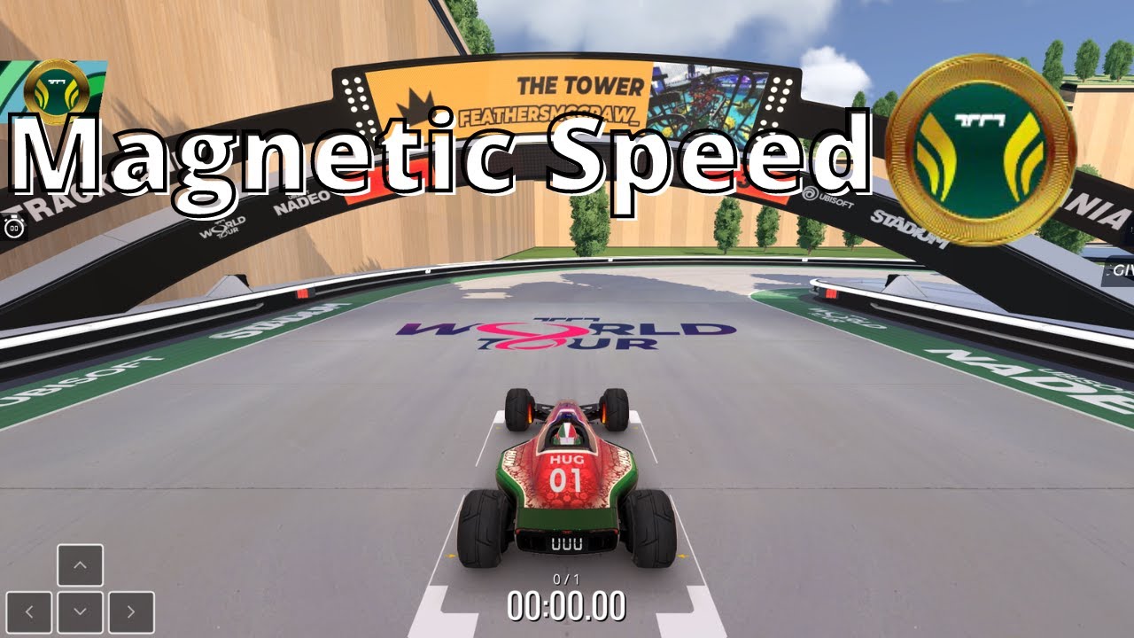 Trackmania - Magnetic Speed - Random Map Author Medal #191 - YouTube