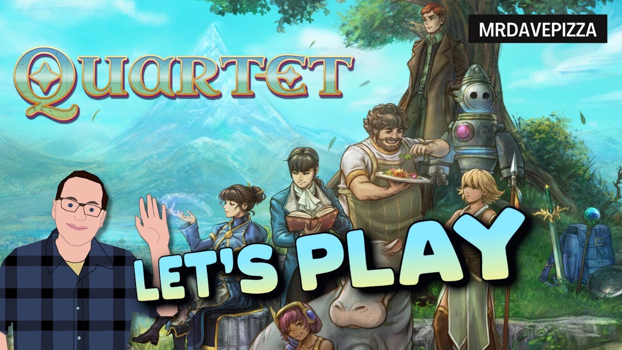 NEW Let's Play Quartet a First Look at a Story-Rich JRPG Demo - YouTube