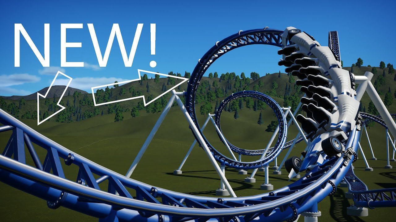 New Generation Corkscrew Coaster | S&S Corkscrew | Planet Coaster POV ...