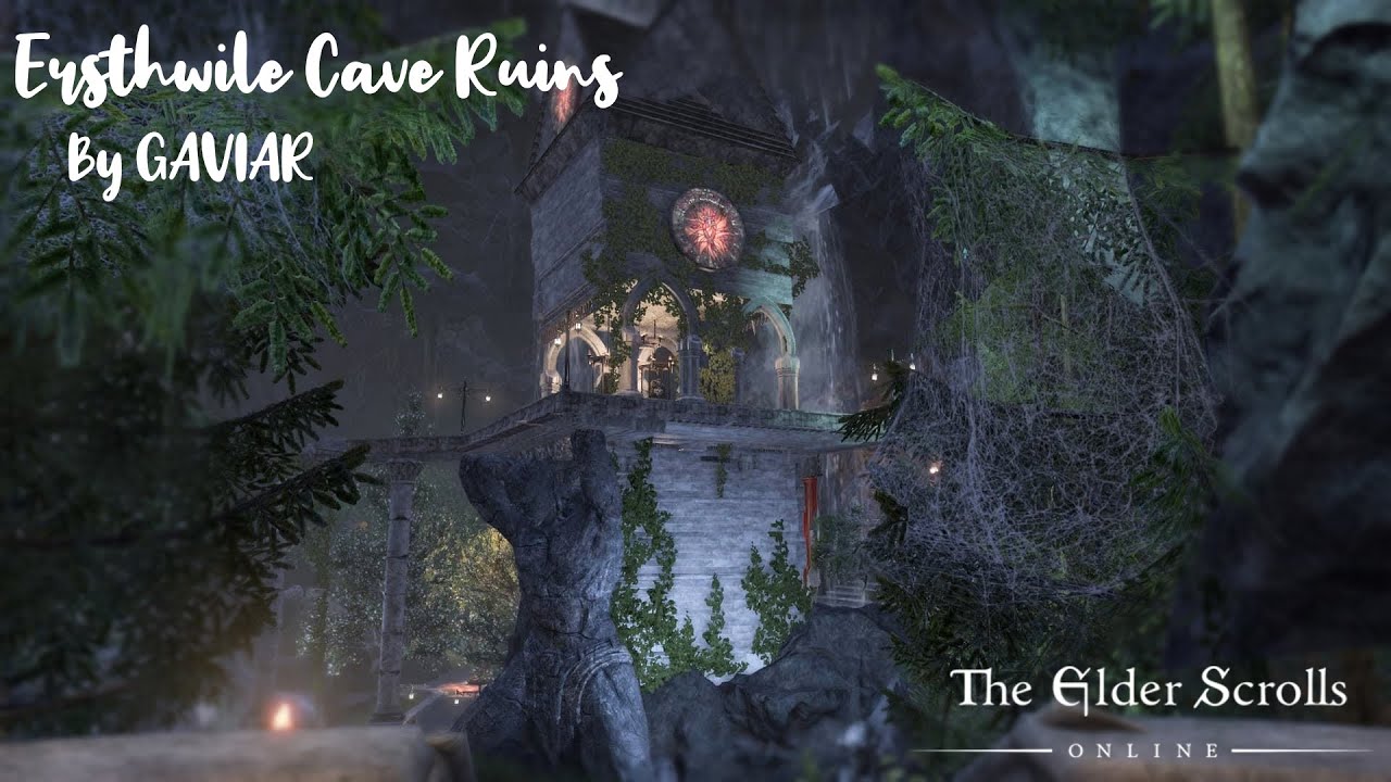 ESO Housing: Visiting GAVIAR'S Amazing Cave Ruins - YouTube