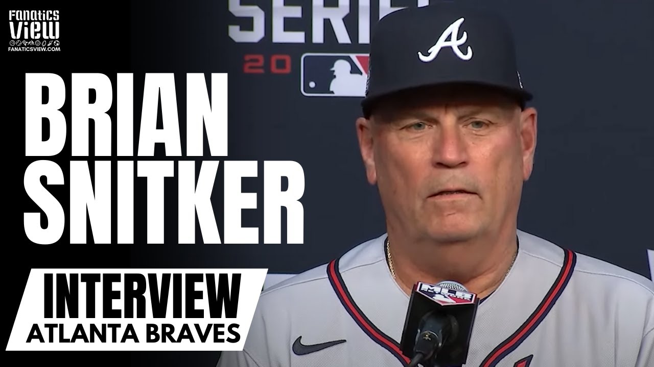Brian Snitker talks "Surreal" Braves World Series Appearance, Facing ...