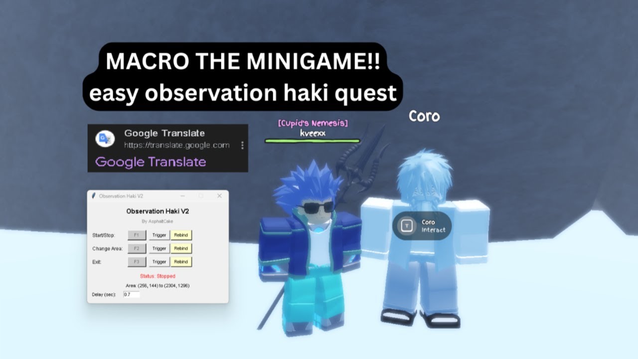 Macro GPO Observation Haki V2 | Roblox - YouTube
