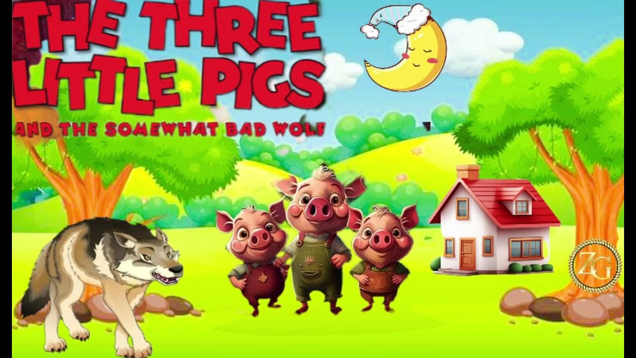 The Three Little Pigs - bedtime story 🌜 - YouTube