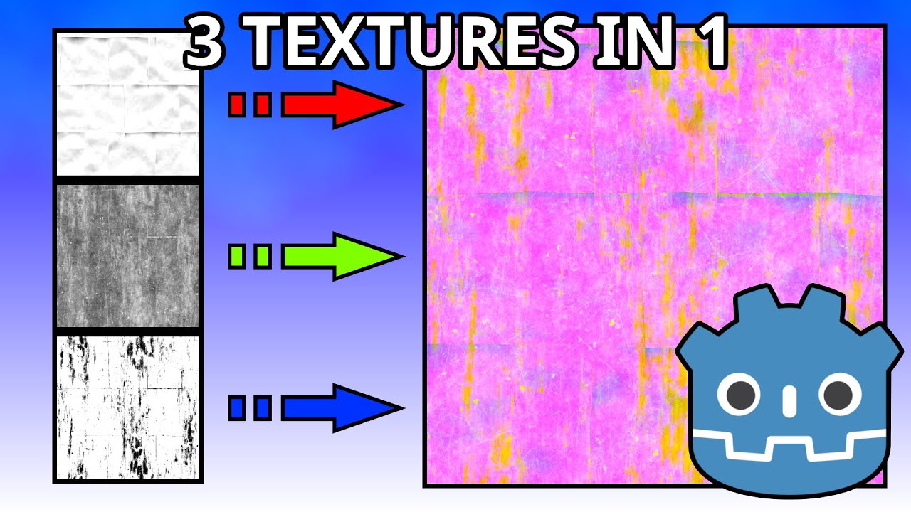 Channel Packing Textures | Tutorial for Beginner Game Devs - YouTube