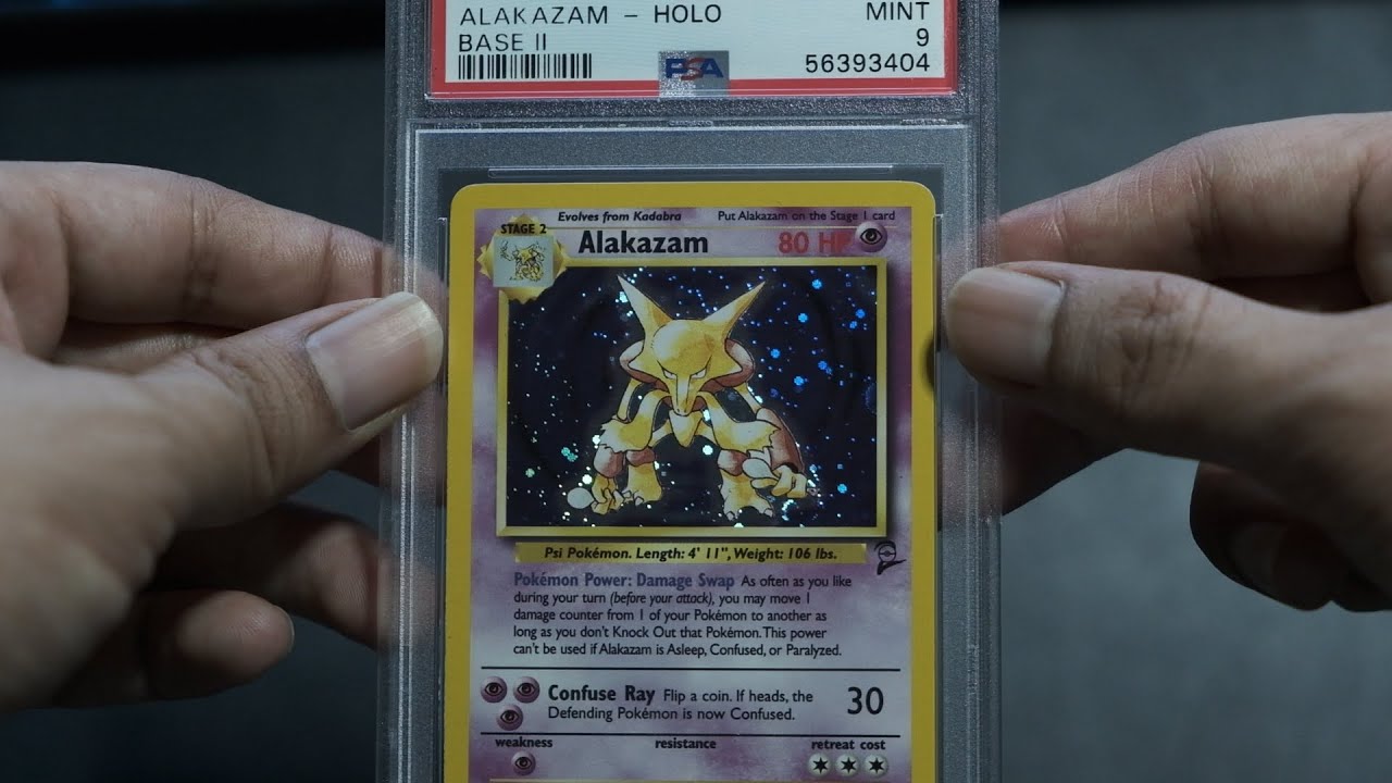 Alakazam Base set 2 Pokémon - 1/130 - YouTube