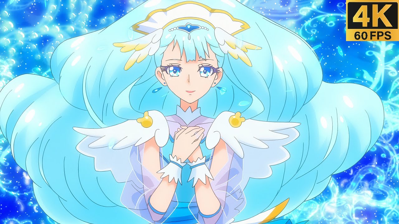 Cure Ange Transformation 💕 Hugtto! PreCure【 4K 】 - YouTube