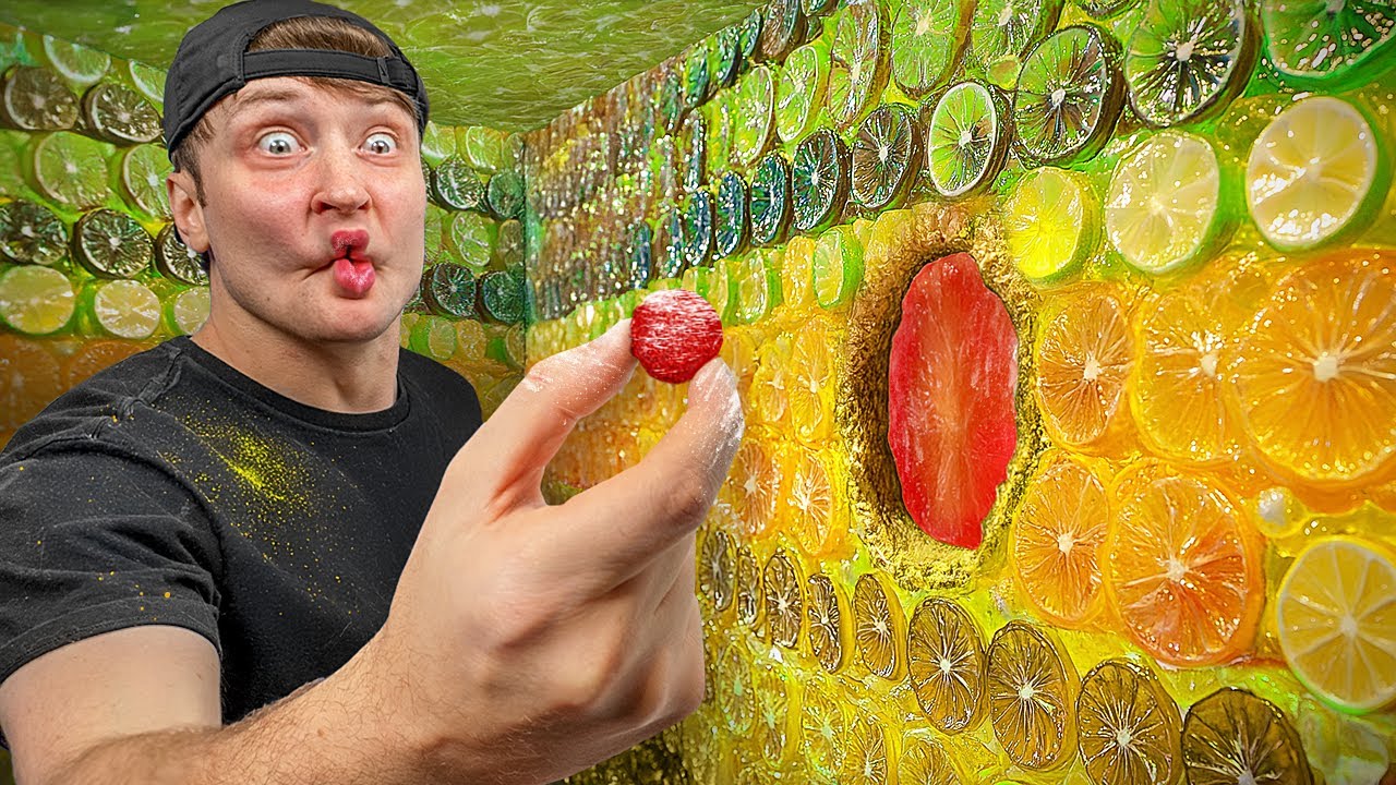 100 Layers of The World’s Most Sour Candy - YouTube